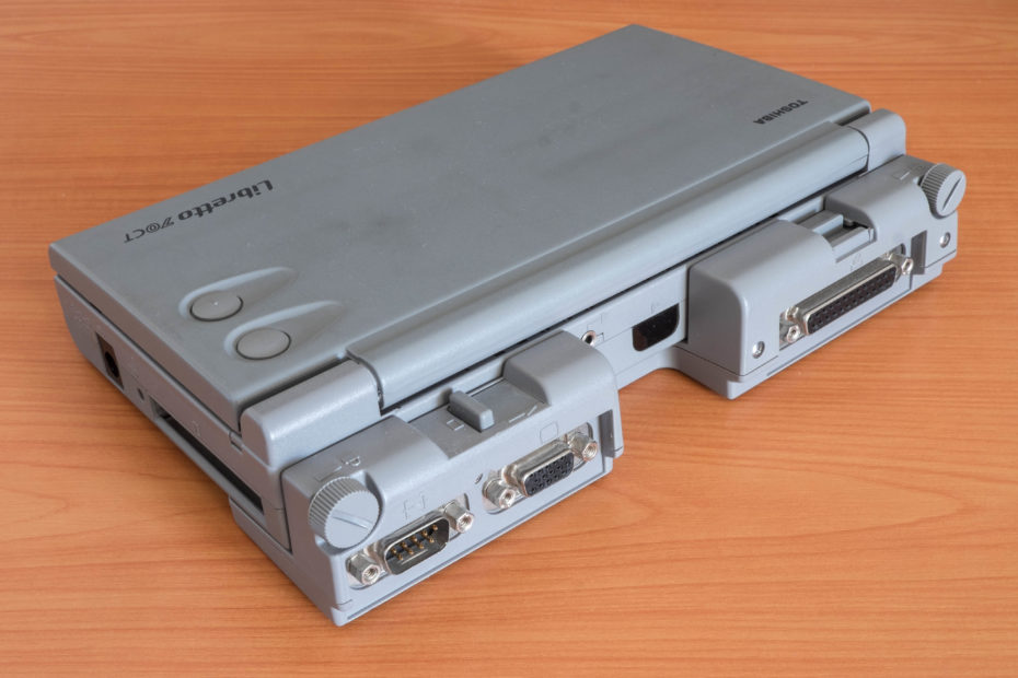Toshiba Libretto 70CT (1997) – Vintage Computers and 3D Acceleration