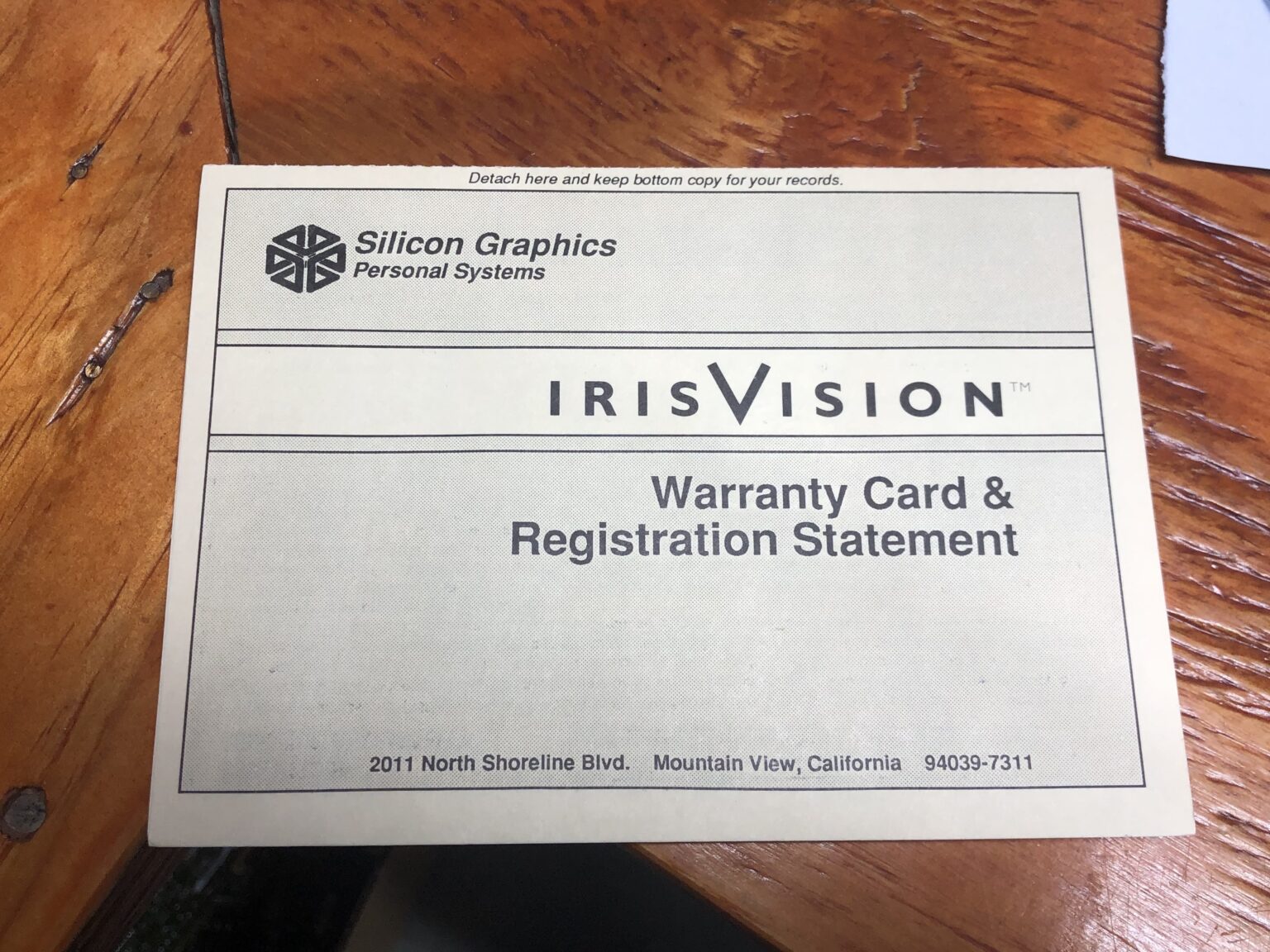 SGI IrisVision add-in 3D accelerator for PC (1990) – Vintage Computers ...