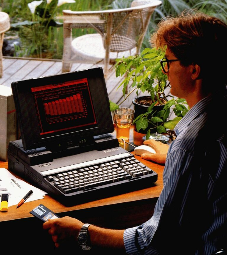 Toshiba T3200SX (1989) – Vintage Computers and 3D Acceleration