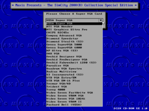 Windows 3.x 16-color palette driver and SimCity 2000 without SVGA ...