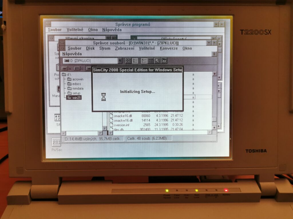 Windows 3.x 16-color palette driver and SimCity 2000 without SVGA ...