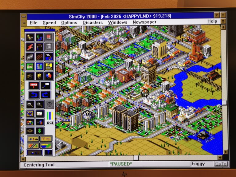 Windows 3.x 16-color palette driver and SimCity 2000 without SVGA ...