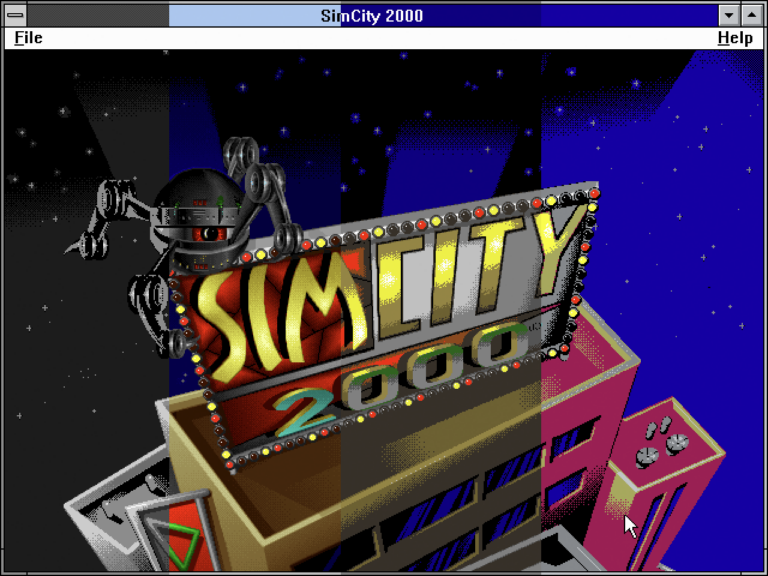 Windows 3.x 16-color palette driver and SimCity 2000 without SVGA ...